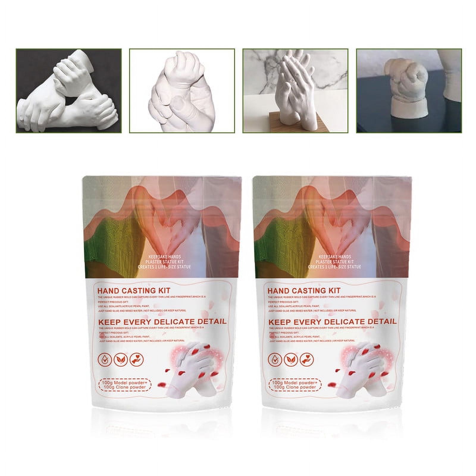 DIY Hand Casting Kit Couples - Hand Mold Kit Couples, Wedding ...