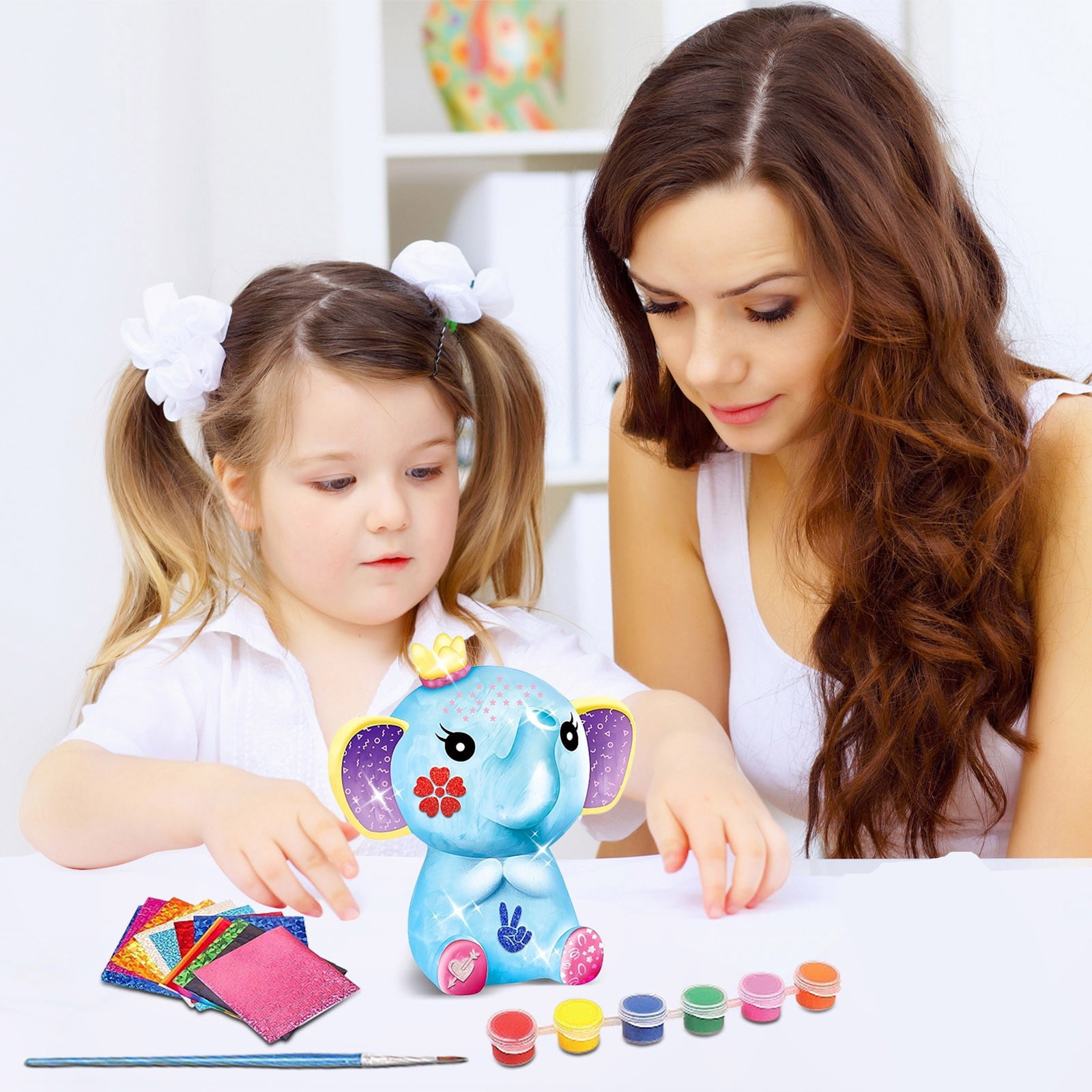 DIY Hand-Painted Cartoon Nightlight Toy Set for Klds - Creative Arts ...