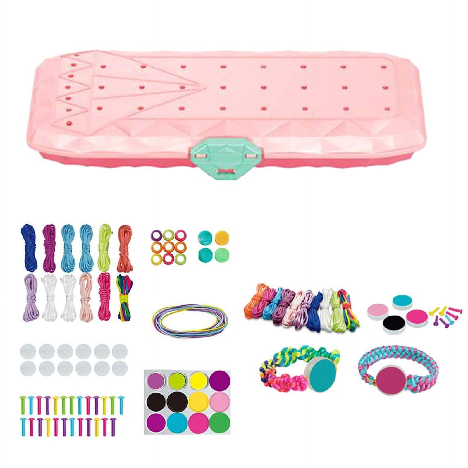 DIY Hand Rope Braider Set, Adjustable Bracelets for Kids Woven ...