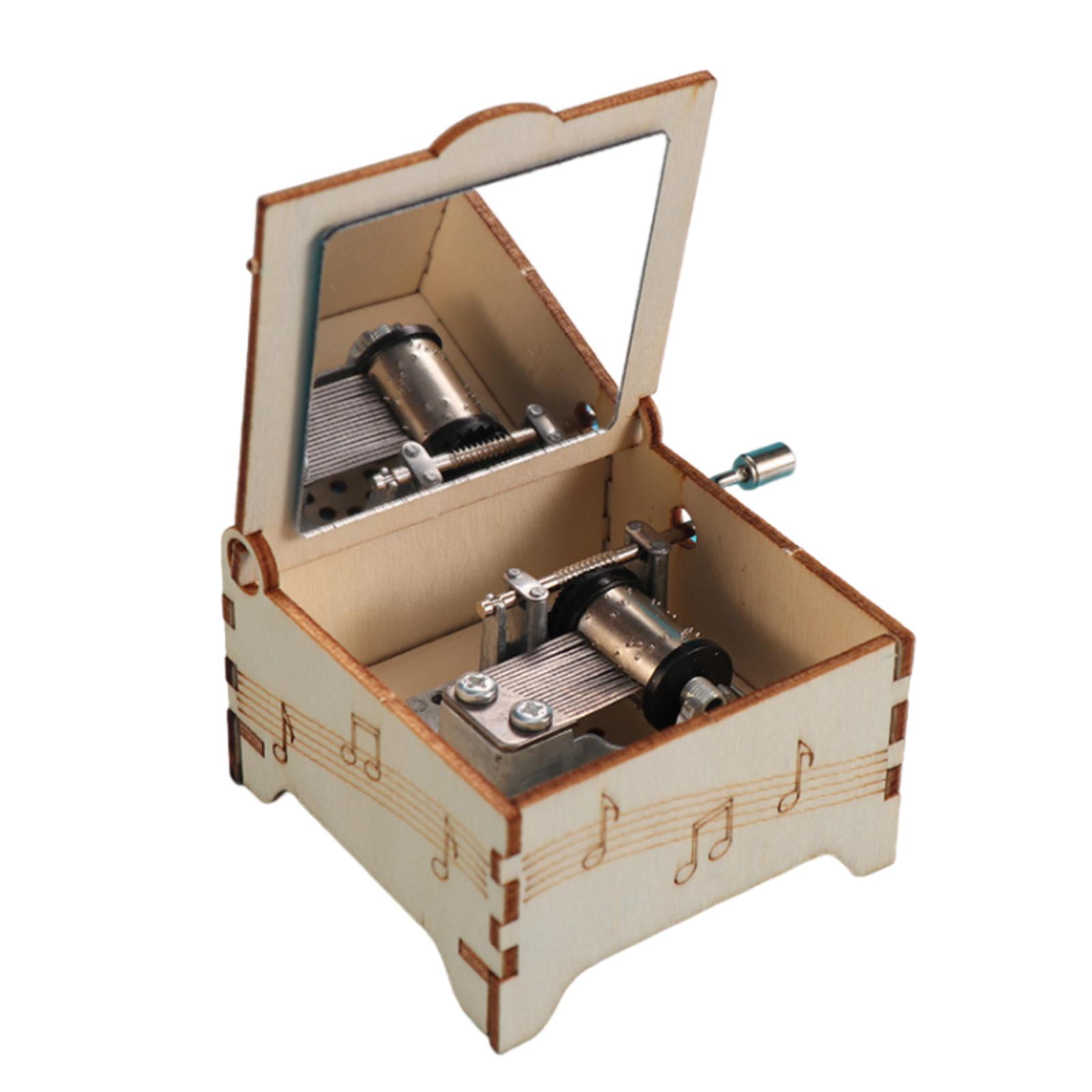 DIY Handcrank Music Box Toy Music Box DIY Kits for Party Favor Teaching ...