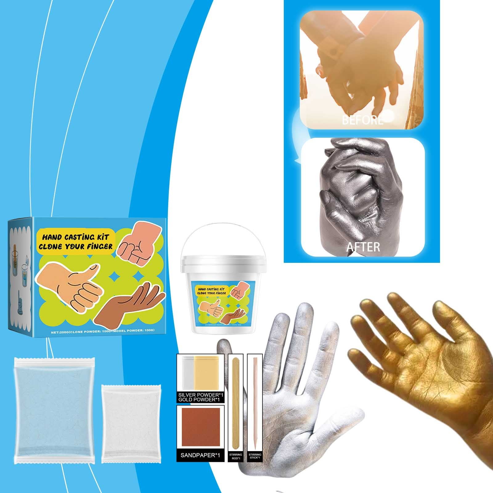 DIY Handmade Casting Kit Handmade Casting Kit Manufacturing Model Hand ...