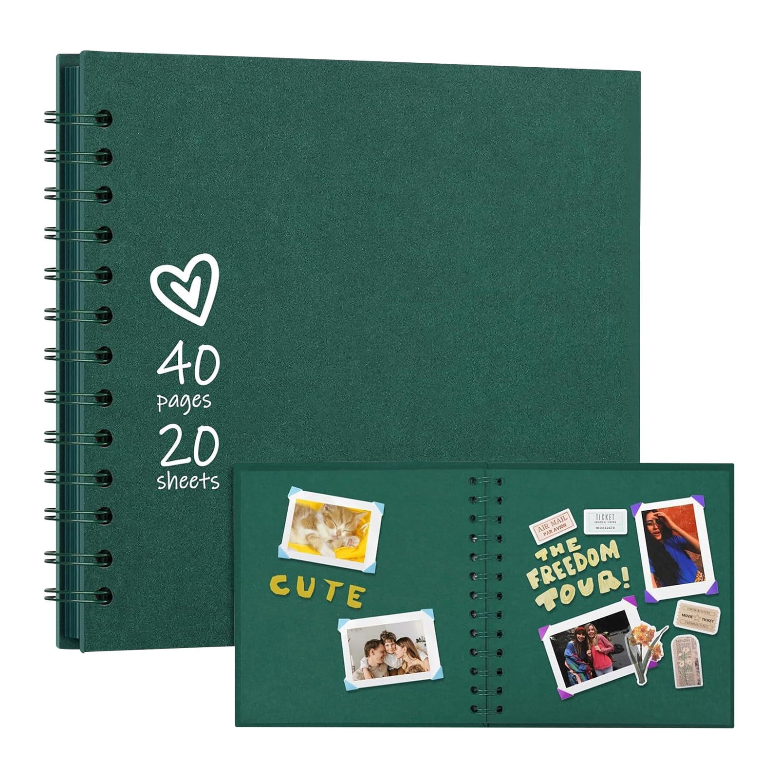 DIY Handmade Decoration Commemorative Album Card Book Kraft Paper ...