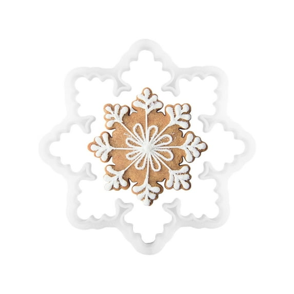 DIY Handmade Plastic Fondant Mold Exquisite Snowflake Chocolate Sugar ...