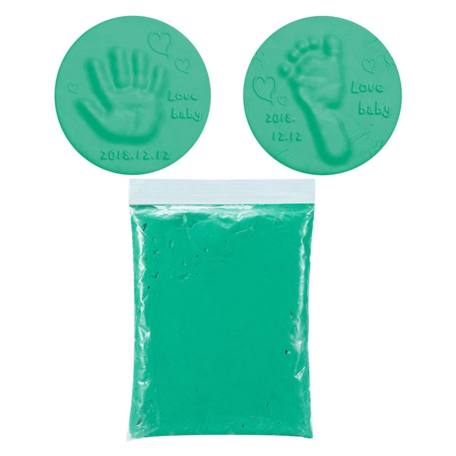 DIY Handprint Or Footprints Mud Baby Handprint Footprints Imprint ...