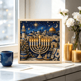 DIY Hanukkah Pearl Art Kit, Festival of Lights DIY Craft Kit for Adults ...