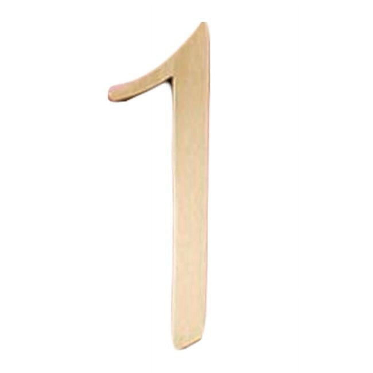 DIY Hardware Brass House Number Decorative House Door Numbers, Number 1 ...