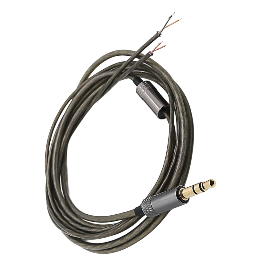 DIY Headphone Cable Semi Finished MP3 Sound Wire With OxygenFree ...