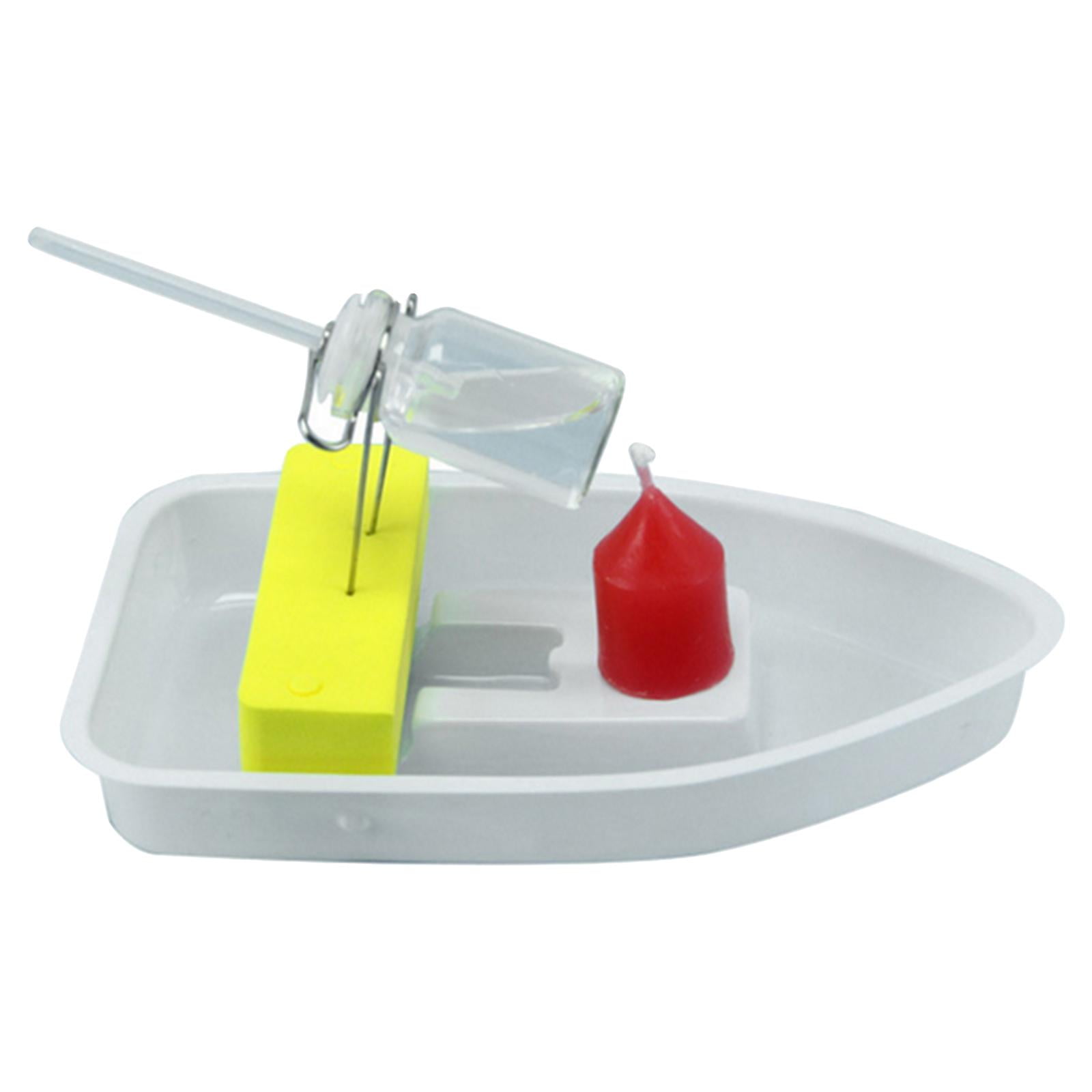 DIY Heat Steam Candle Powered Speed Boat Ship Vehicle Toy Educational ...