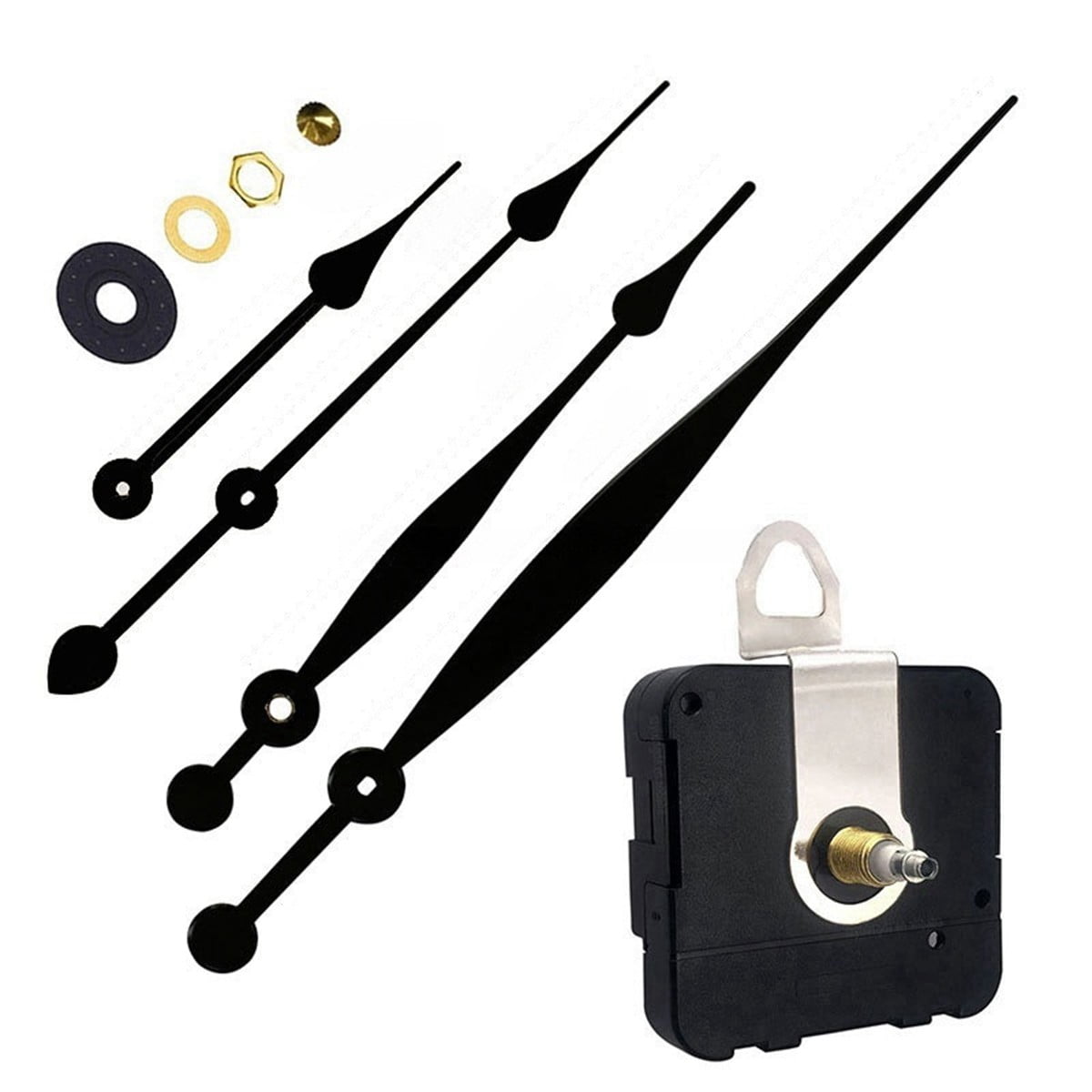 DIY High Torque Quartz Controlled Long Shaft Clock Movement Replacement ...