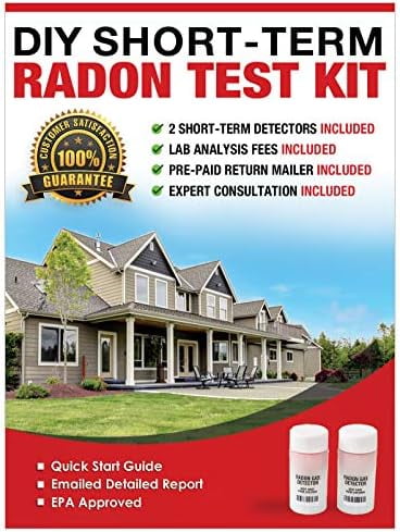 DIY Home Radon Detection Kit - EPA Certified Dual-Detector System ...
