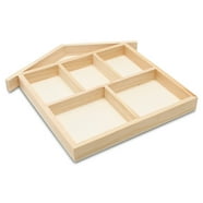 On the Surface Wood Rectangle Recipe Box with Recipe Cards, Paint Your ...