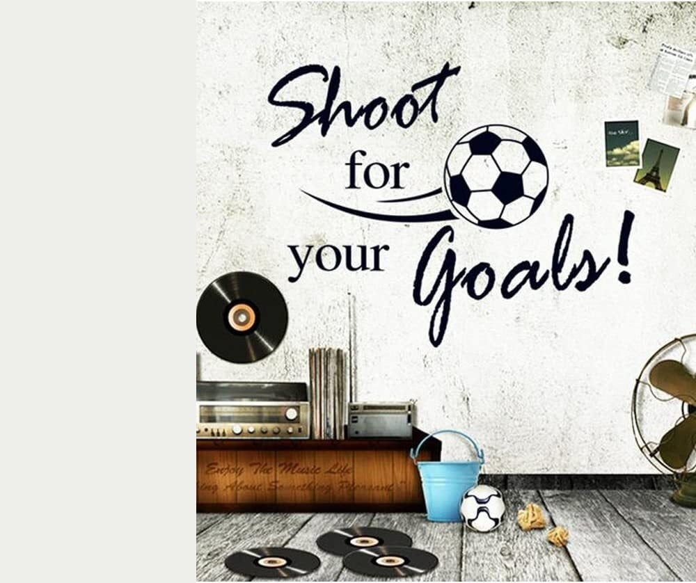 DIY Inspirational Lettering Saying Sports Quotes Words - Shoot for Your ...