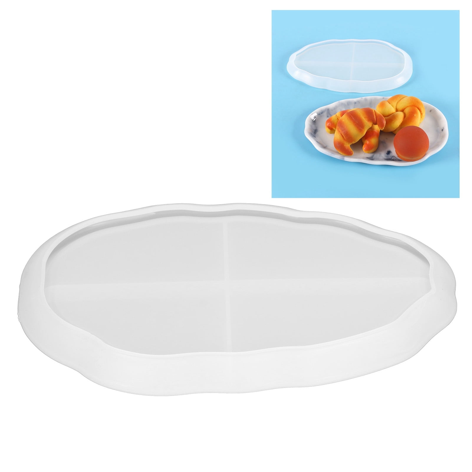 DIY Interesting Craft Making Accessories, Silicone Moulds,Oval Tray ...