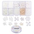 DIY Jewelry Making Kits Including 12/0 Glass Beads Glass Bugle Beads ...