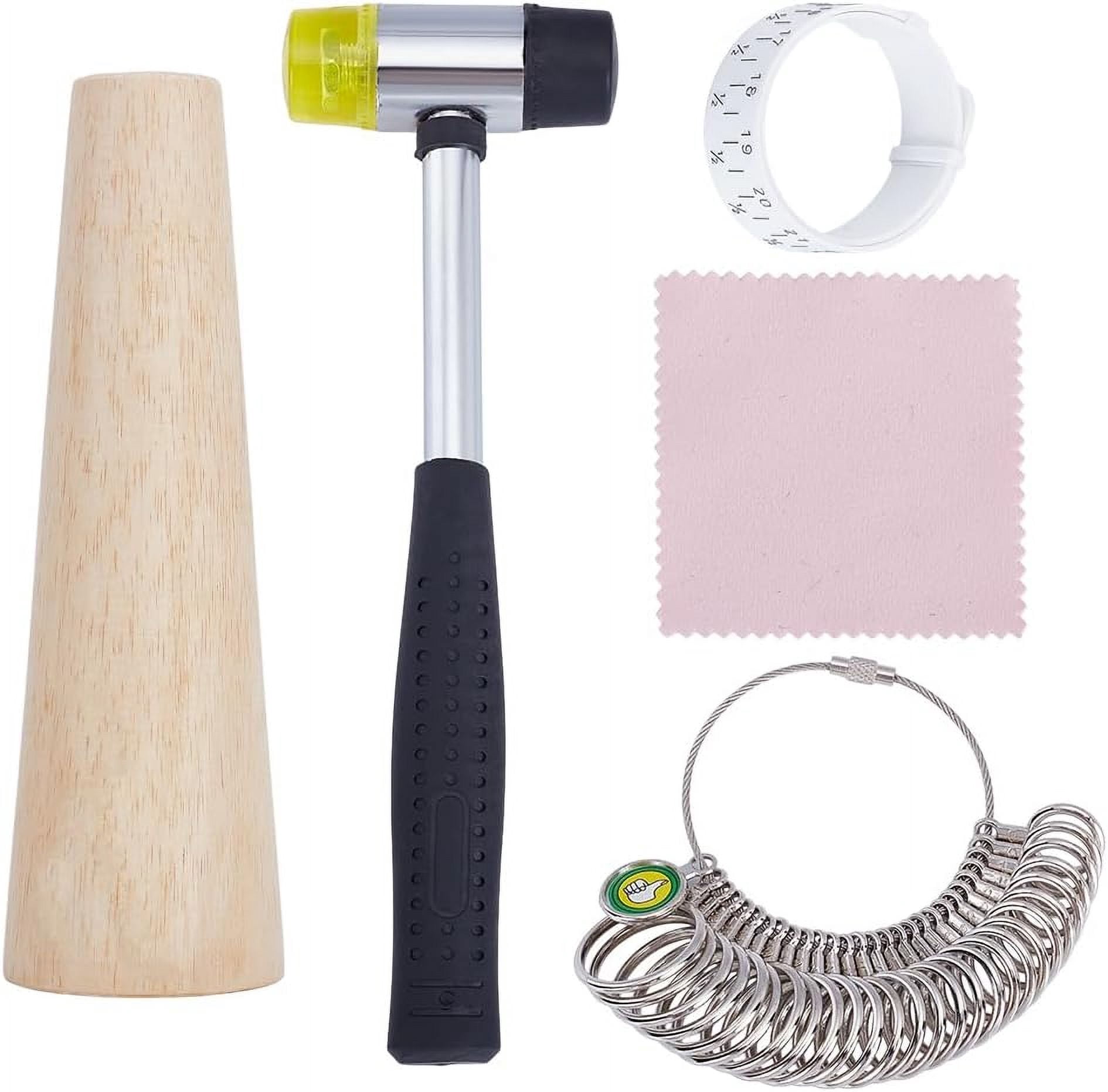 DIY Jewelry Tools sets including Alloy Ring Sizers Professional Model ...