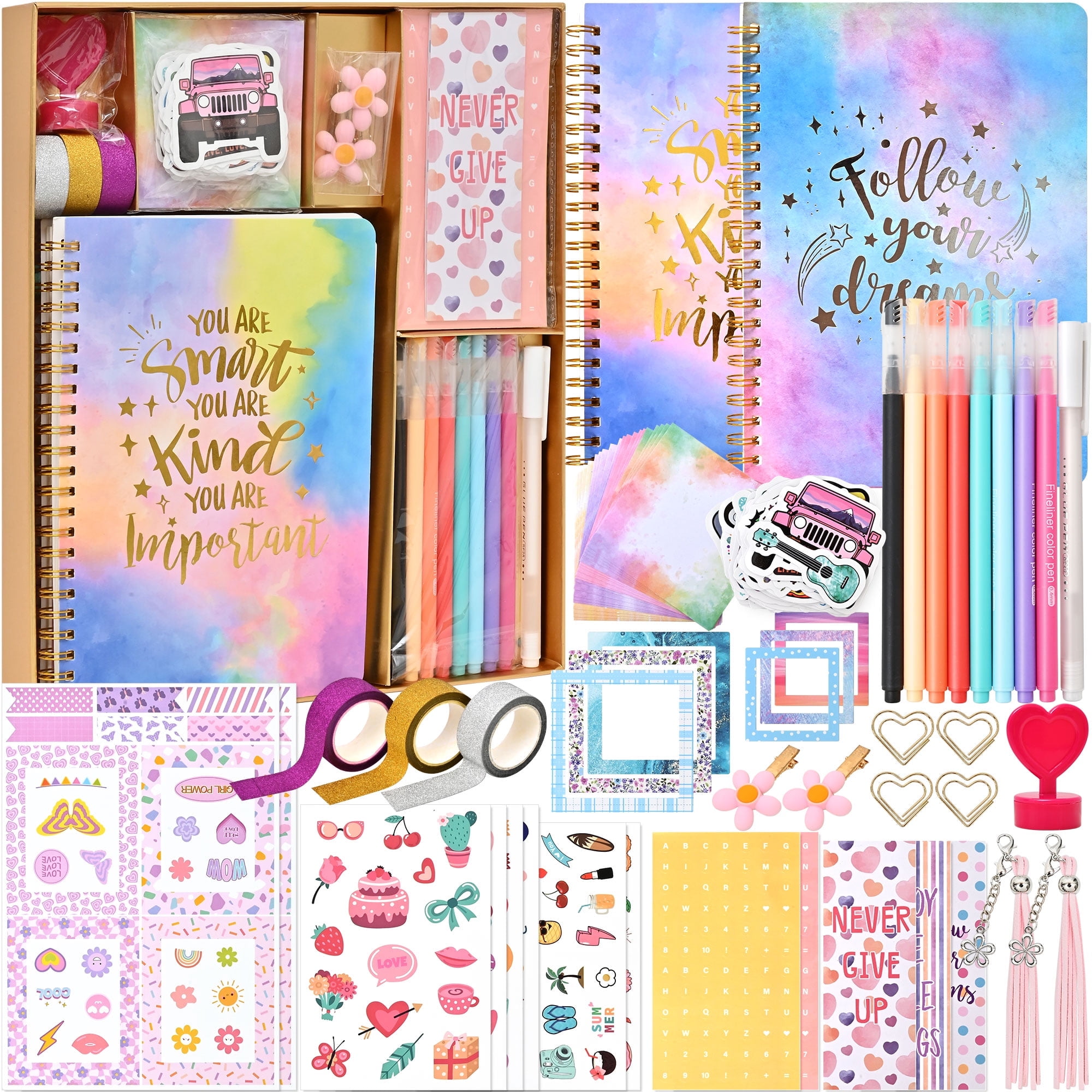 DIY Journal Kit for Girls - DIY Journal Set for Tween & Teen Girls ...
