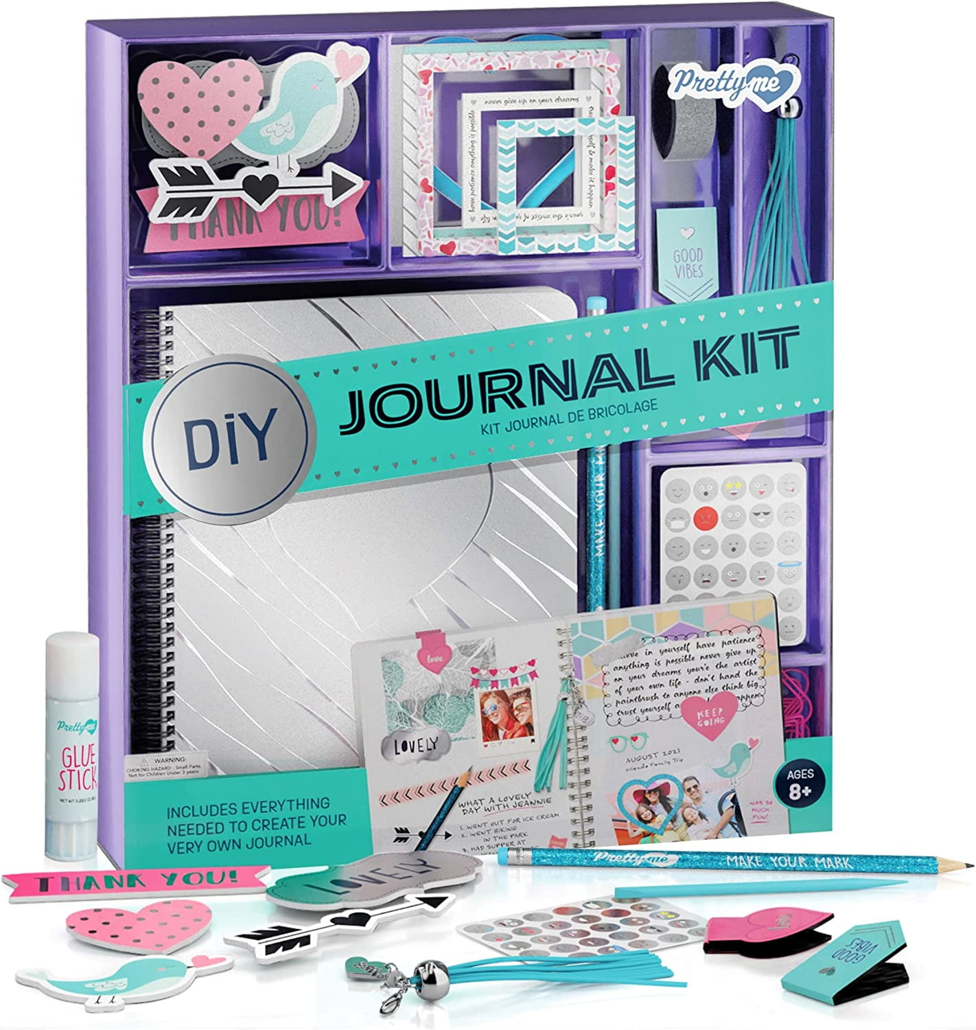 DIY Journal Kit para Niñas - Arte y Manualidades, Juego de Suministros ...