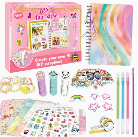 DIY Journal Kit for Girls - DIY Journal Set for Tween & Teen Girls ...