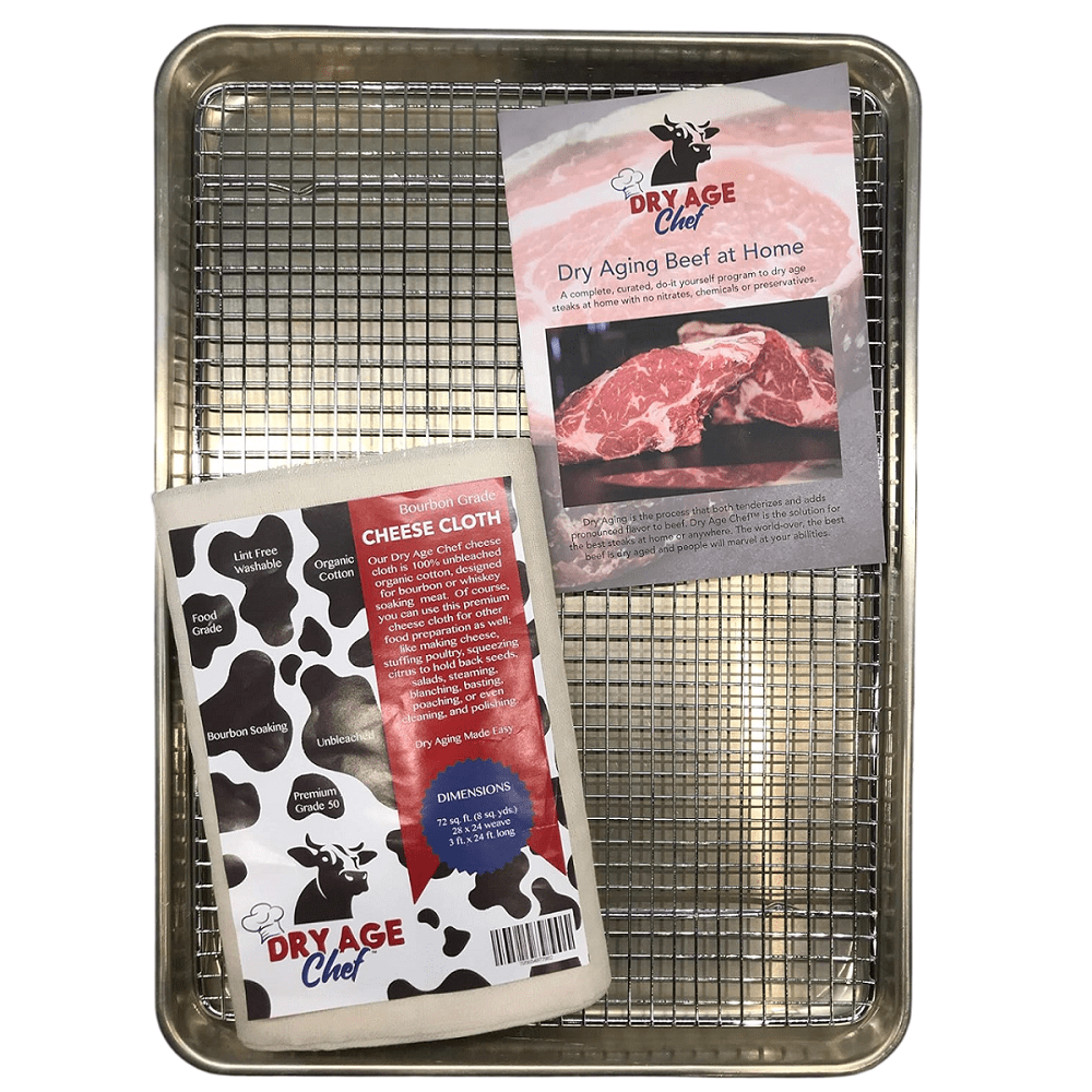 DIY KIT, Dry Aging Beef at Home, Ready-to-use with Bourbon ...