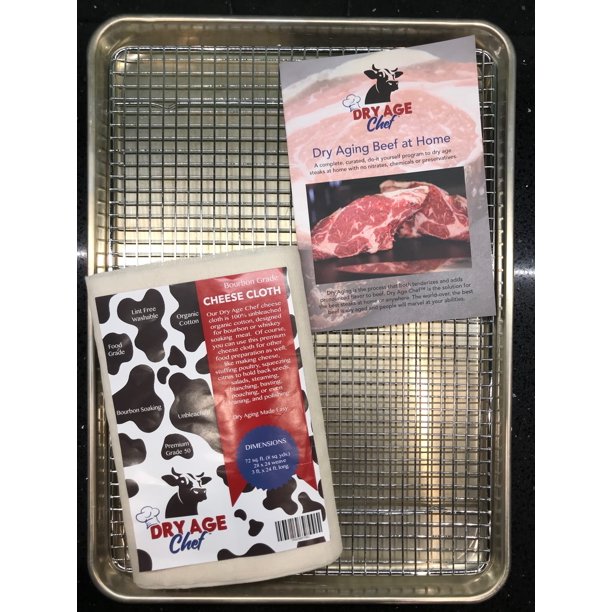 DIY KIT, Dry Aging Beef at Home, Ready-to-use with Bourbon ...