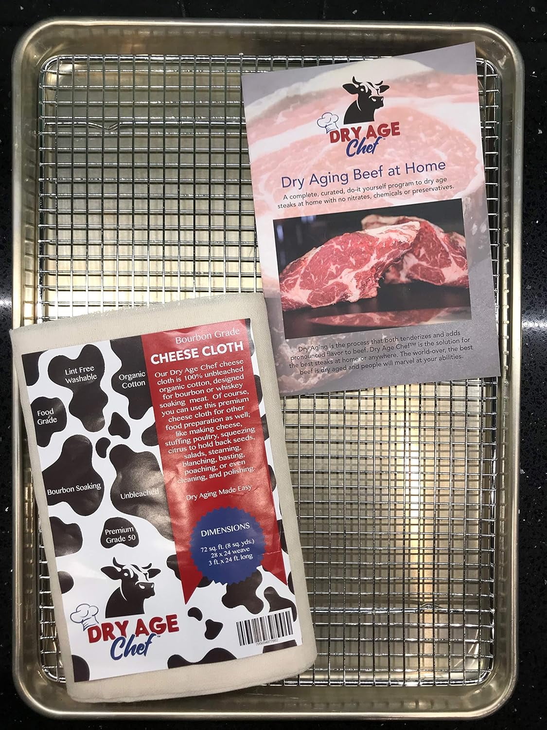 DIY KIT, Dry Aging Beef at Home, Ready-to-use with Bourbon ...