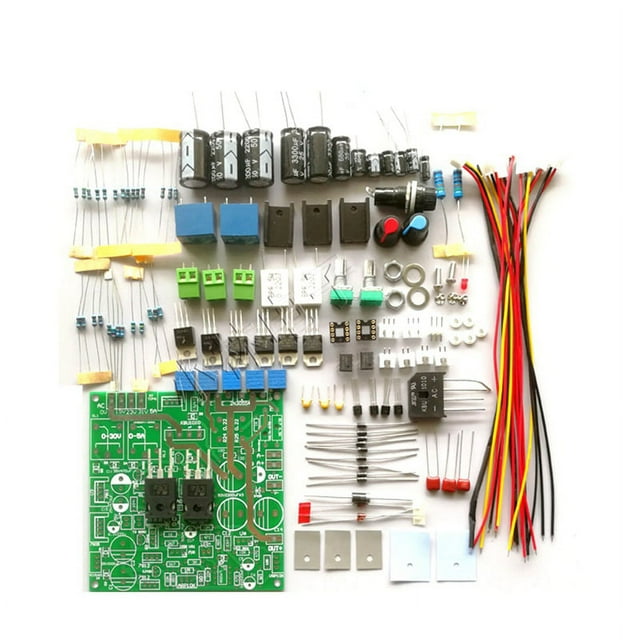 DIY KITS CC CV DC 0-35V 0-5A Adjustable Voltage Current Supply ...