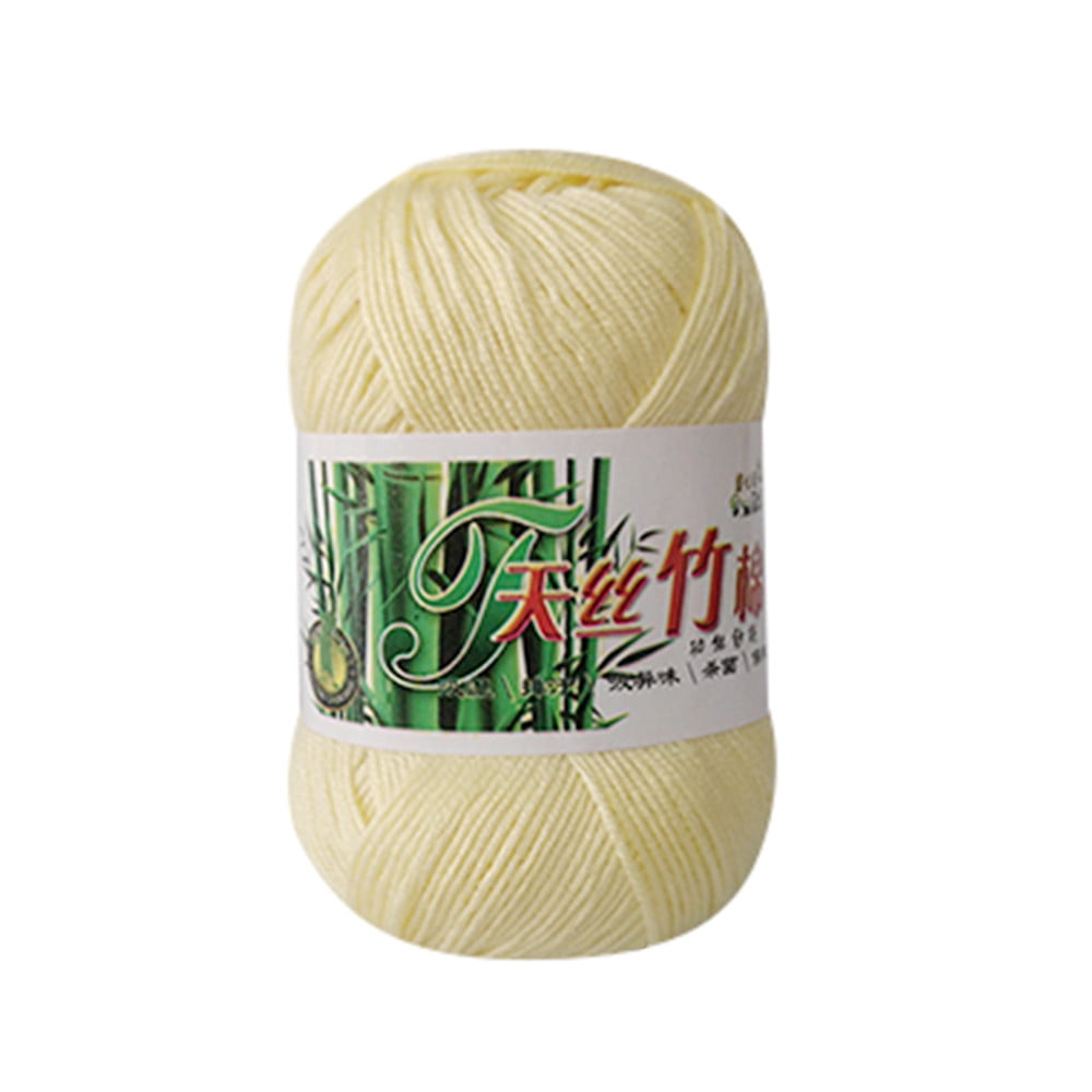 DIY Knitting Kit,New Bamboo Cotton Warm Soft Natural Knitting Crochet ...