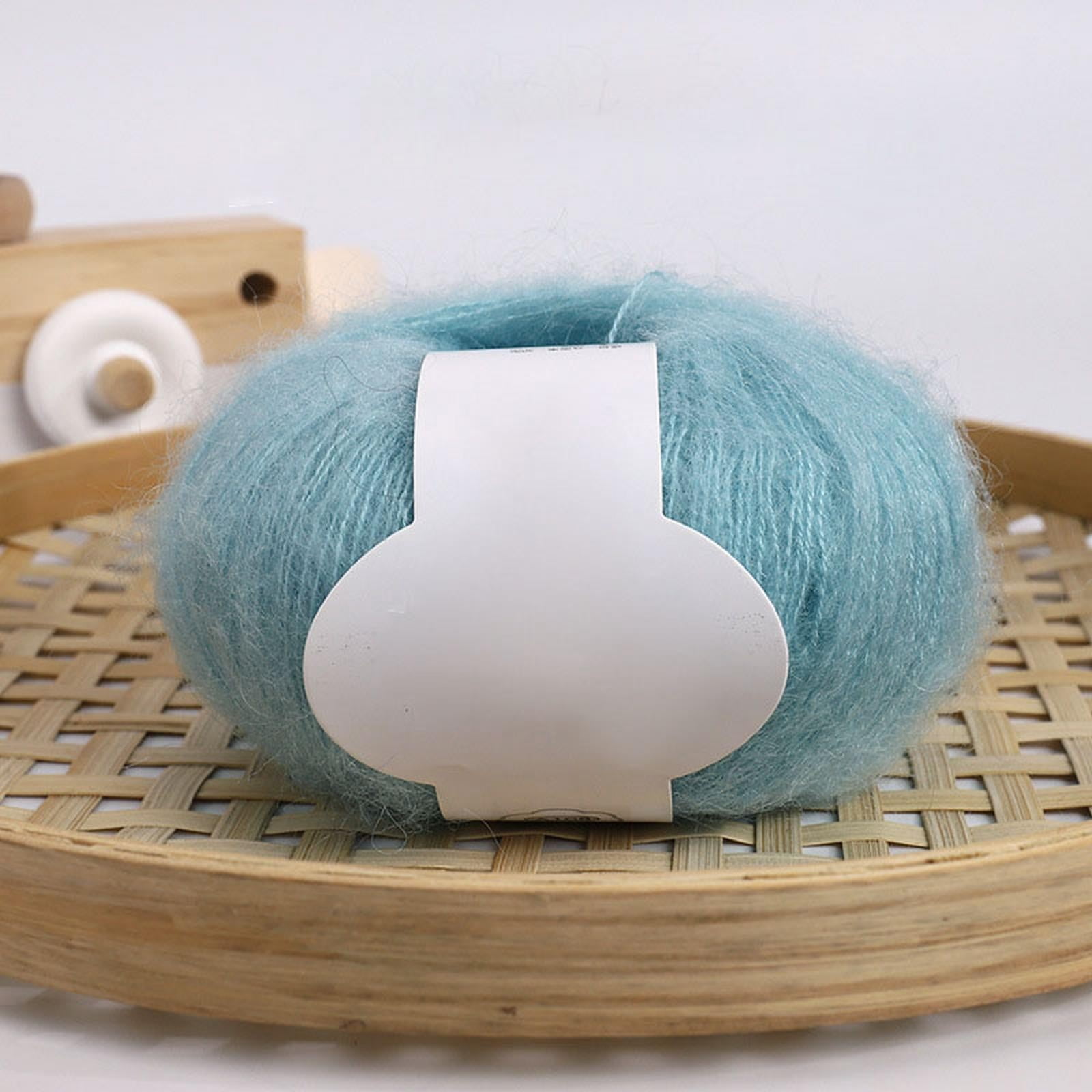 DIY Knitting Kit,Soft Knitting Wool Yarn DIY Shawl Scarf Crochet Thread ...