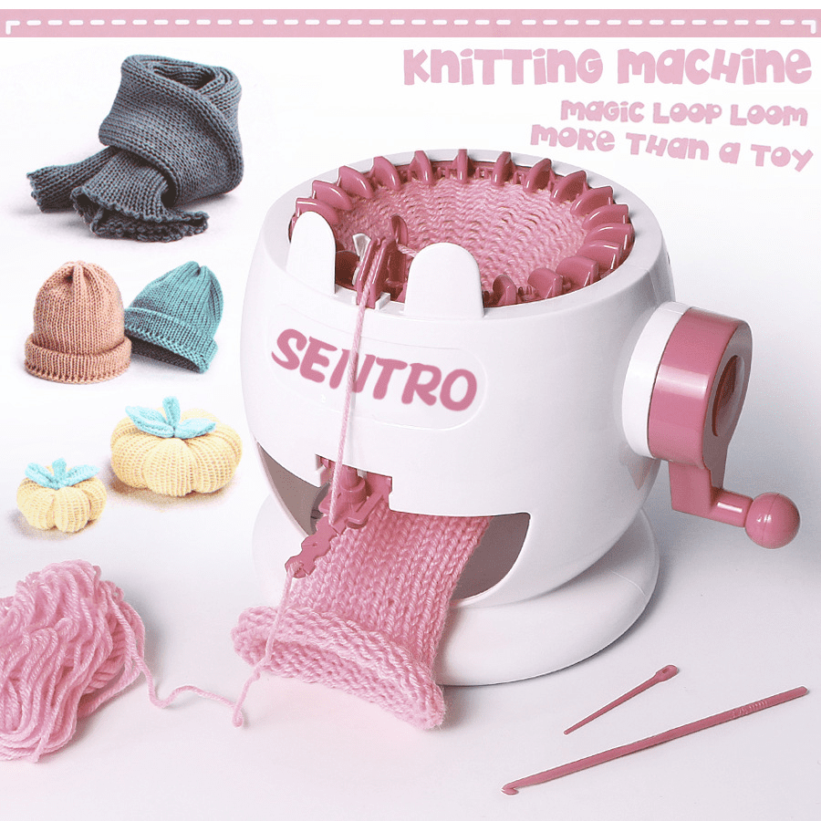 DIY Knitting Machine , Smart Loom Knitting Kit for Adults & Kids ...