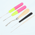 DIY Knitting Tool, Reliable Latch Hook Kit 4 Plastic Latch Hook Tools ...