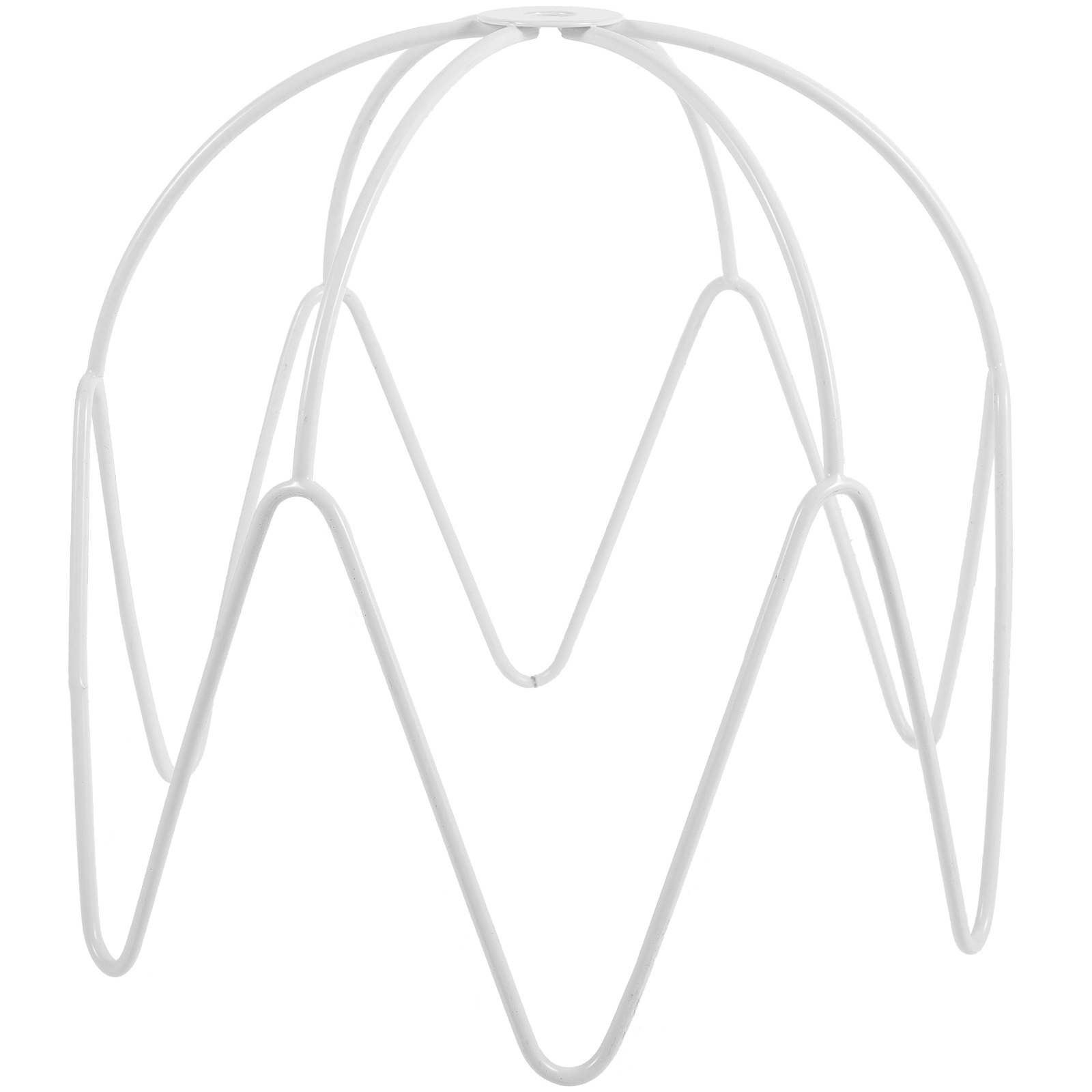 DIY Lampshade Frame Metal Wire Lampshade Frame Pendant Lamp Bulb Cage ...