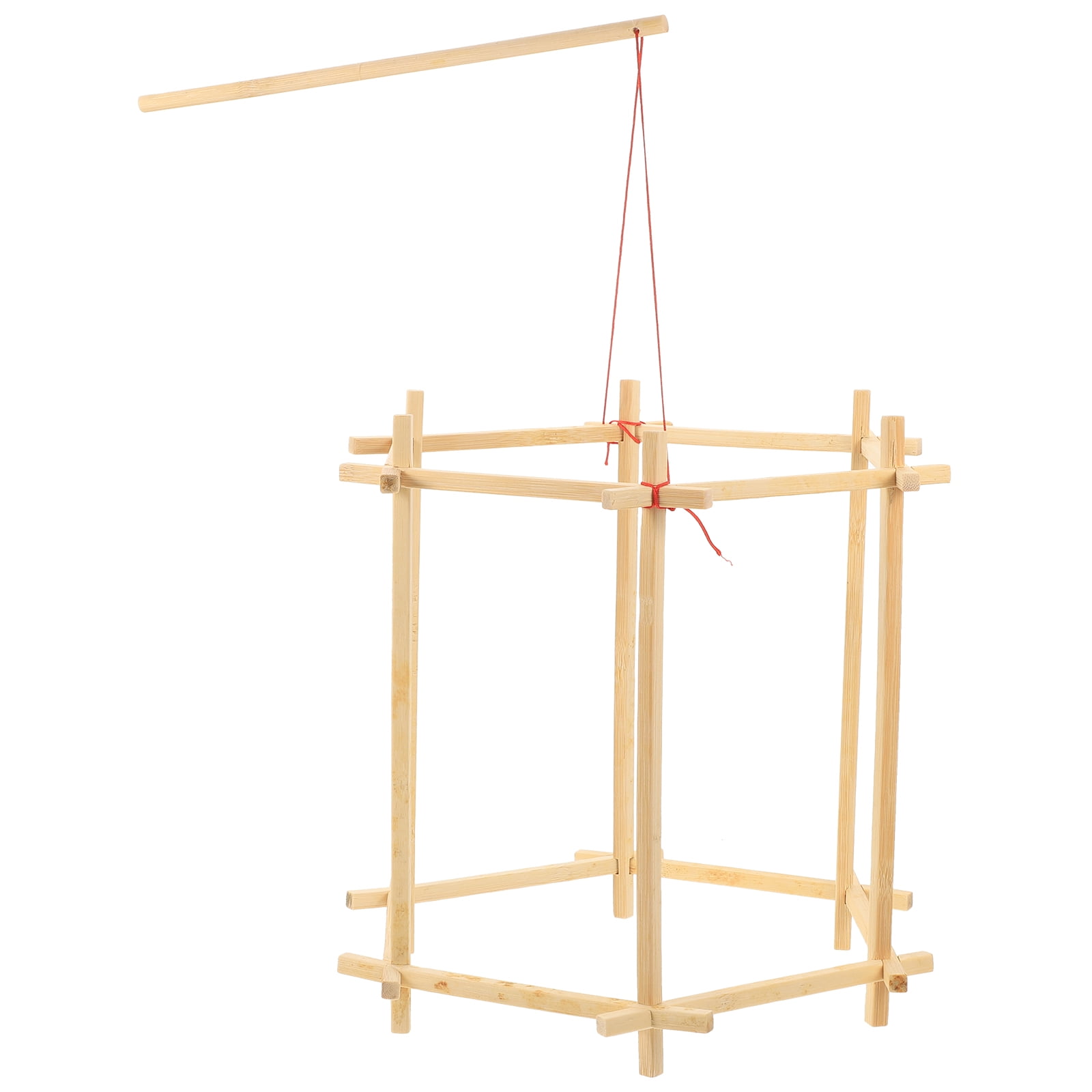 DIY Lantern Frame Unfinished Wooden Lantern Frame Hexagonal Lantern ...