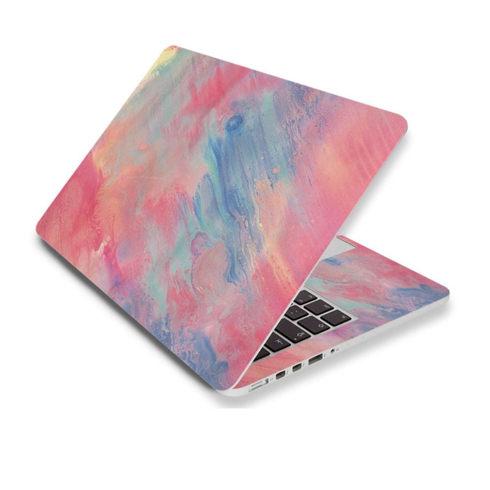 DIY Laptop Stickers Skins A+C Side Waterproof Ultrabook Decorate Decal ...