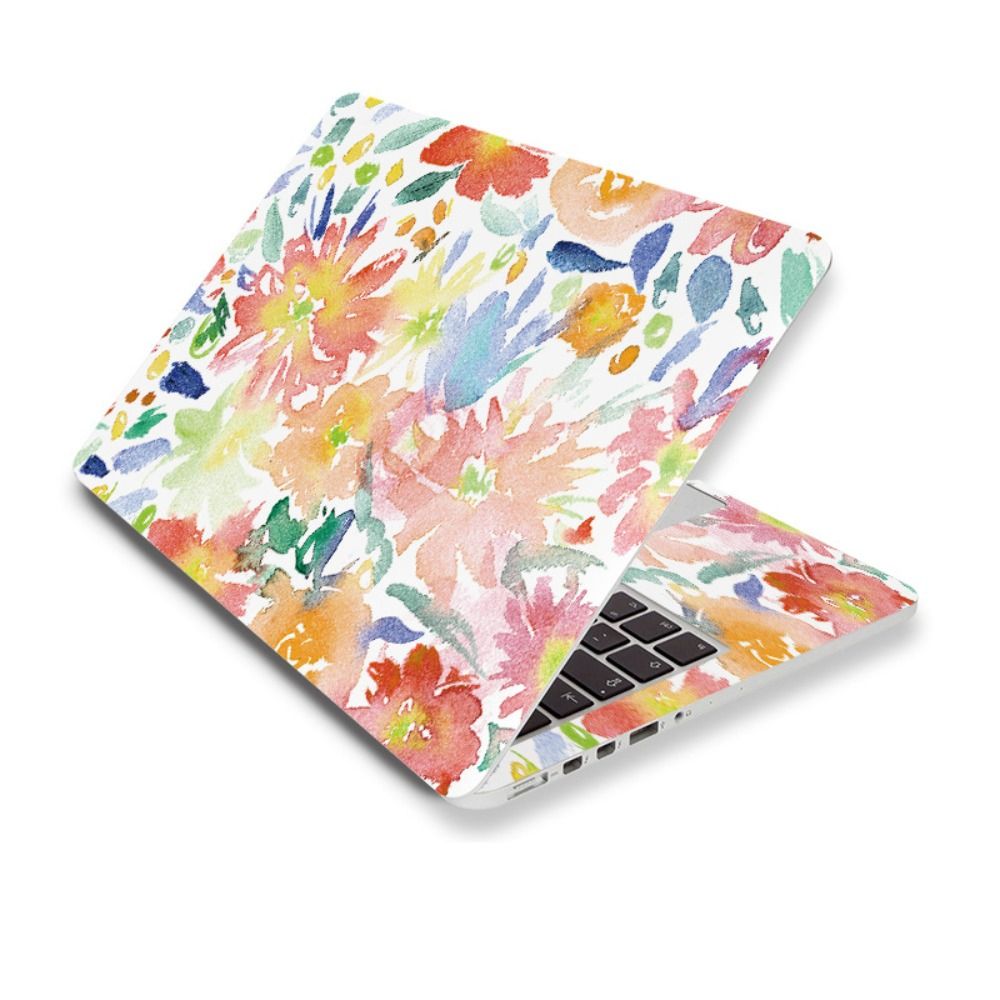 DIY Laptop Stickers Skins A+C Side Waterproof Ultrabook Decorate Decal ...