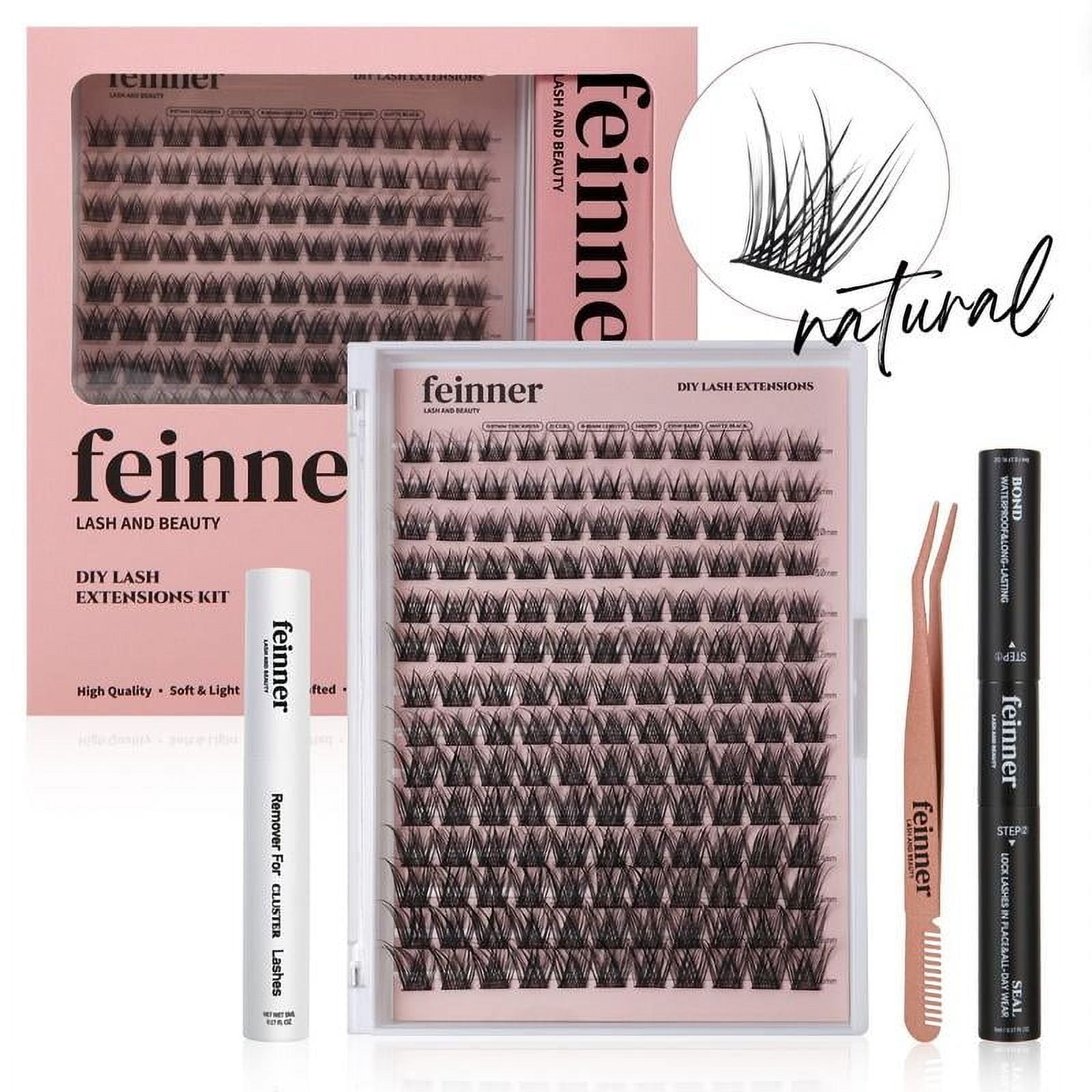 DIY Lash Extension, Lash Bond and Seal,Remover,Tweezer for Easy Apply ...