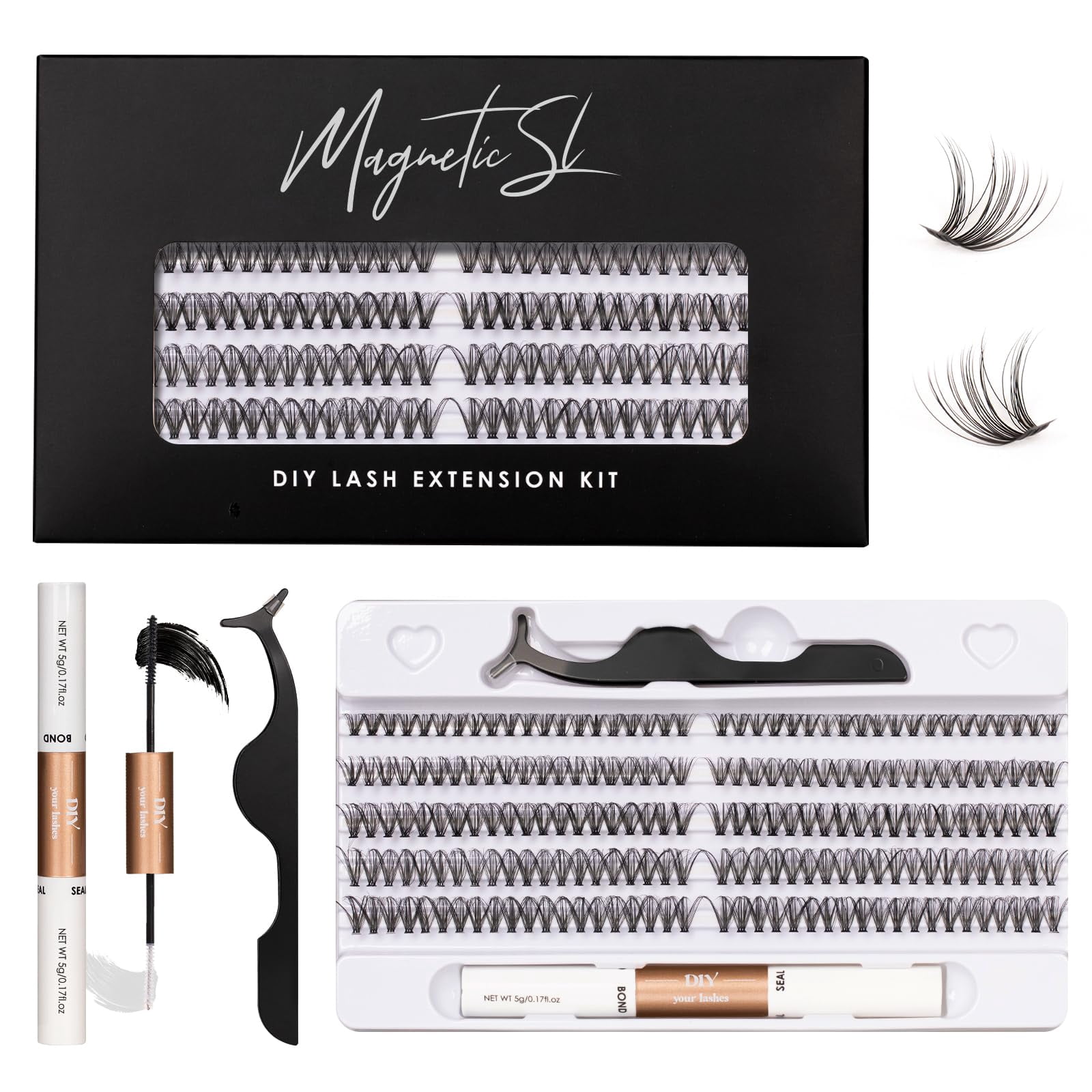 DIY Lash Extension SSF20 200pcs Cluster Lashes 30D Lash Clusters ...