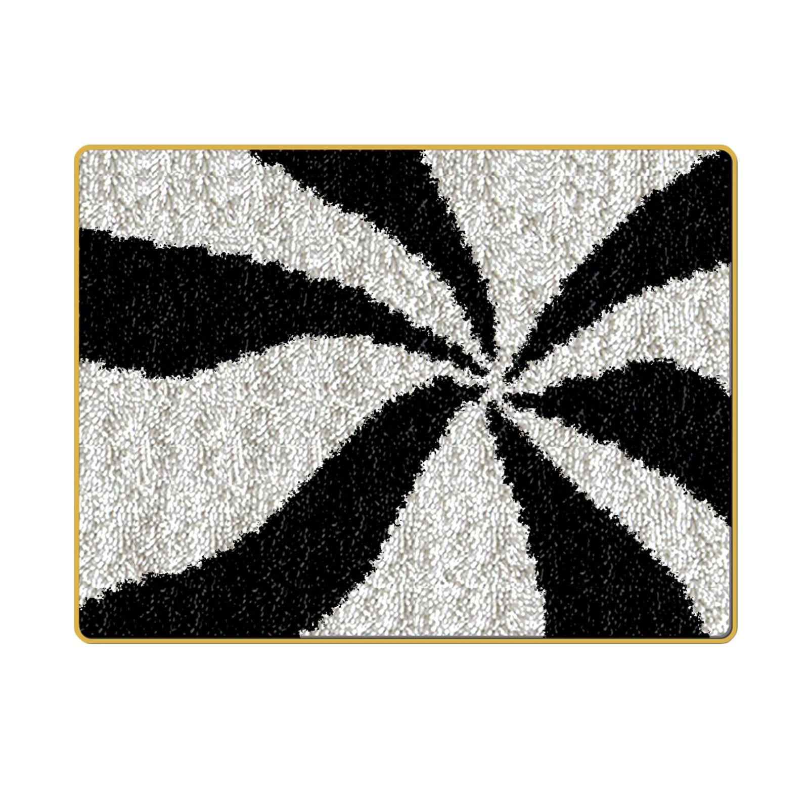 DIY Latch Hook Rug s Latch Hooking Rug s Embroidery Sewing Tool Set ...