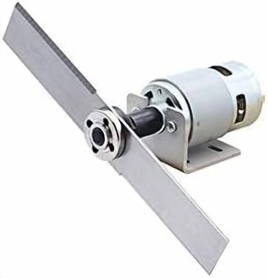 DIY Lawn Mower Set DC 12V 775 Motor Manganese Steel Blade Garden Mowing ...