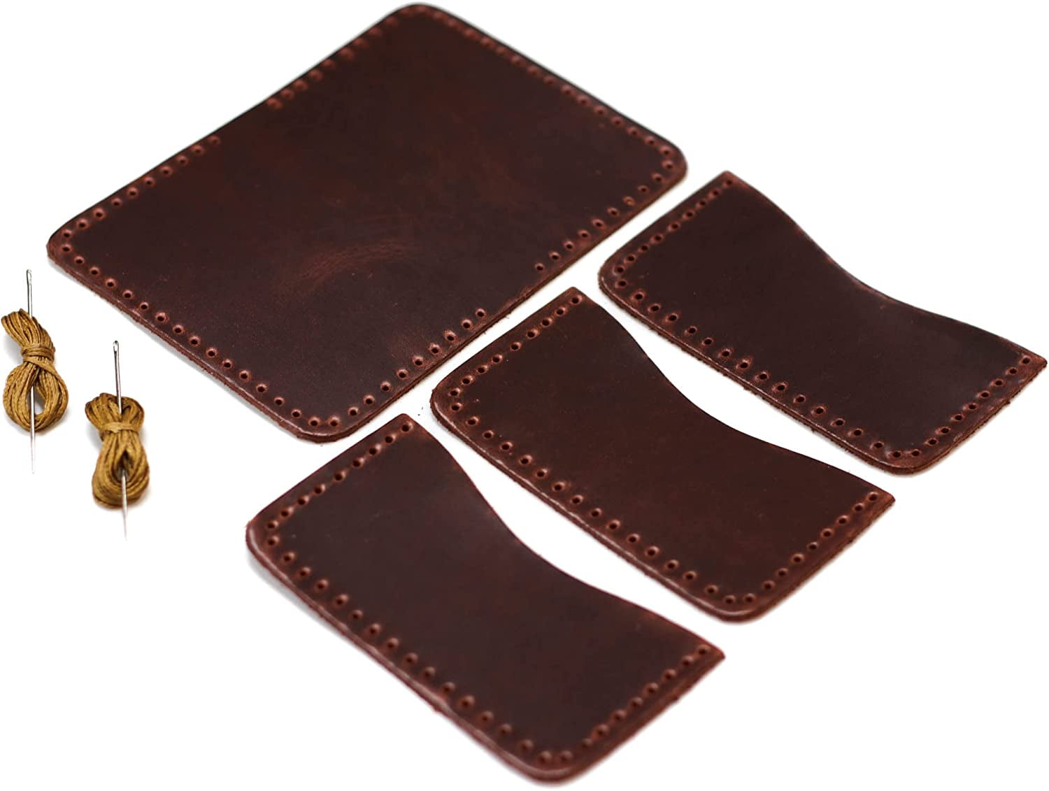 DIY Leather Bifold Wallet Kit - Do It Your Own Vegetable Tanned Natural ...