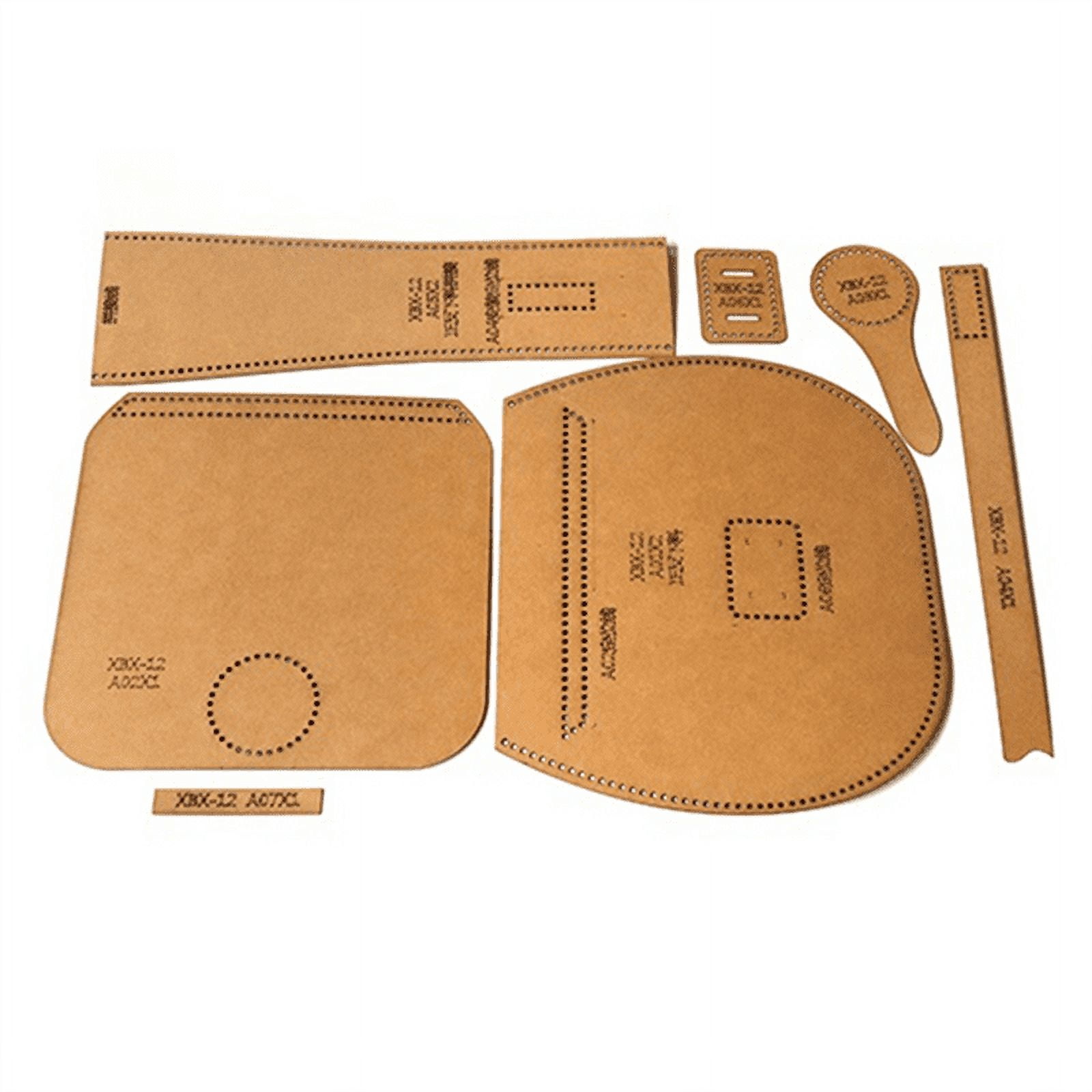 DIY Leather Tool Kit Kraft Handbag Sewing Pattern Handmade Craft ...