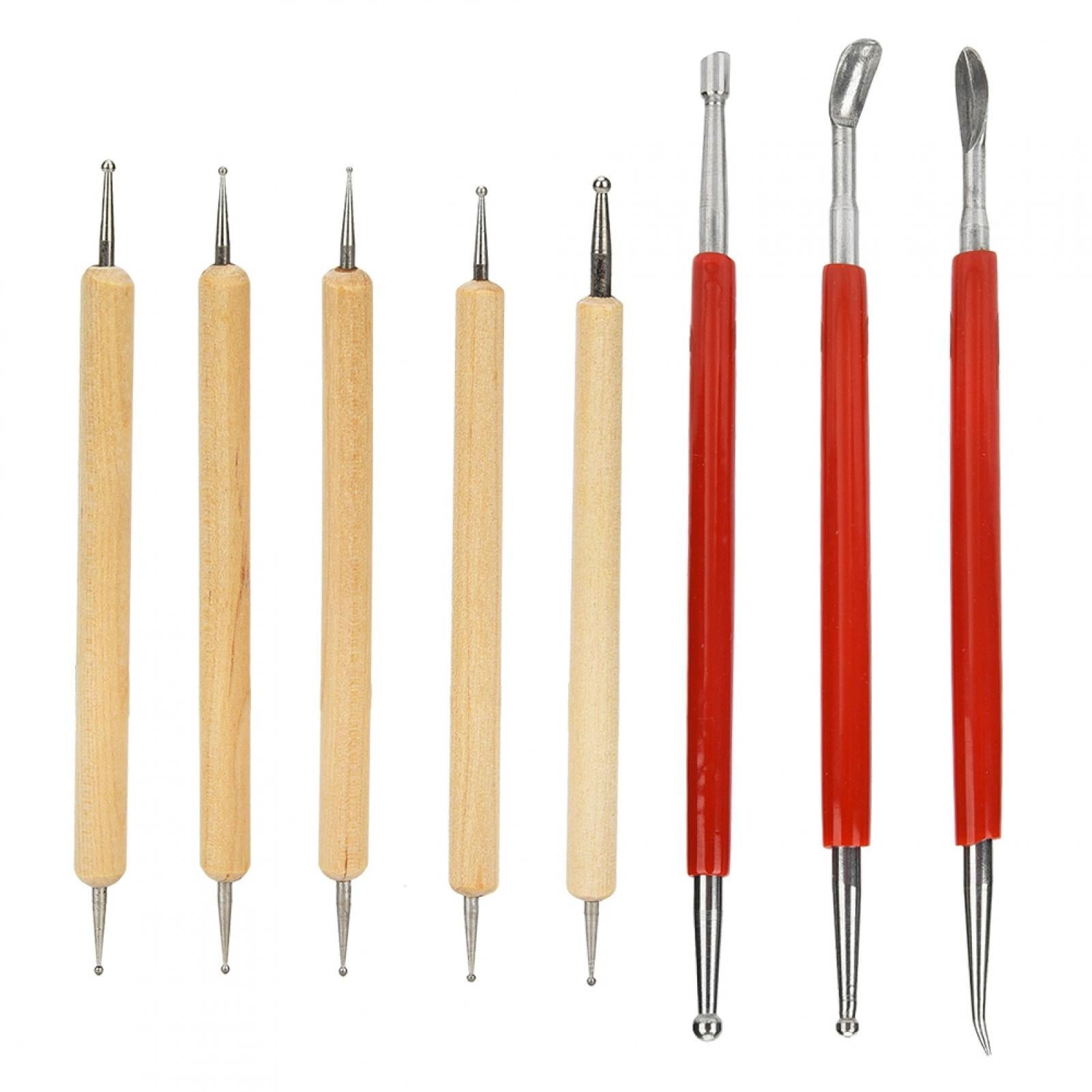 DIY Leatherworking Kit: Spoon Point Drill Pens For Crafting, Wax Clay ...