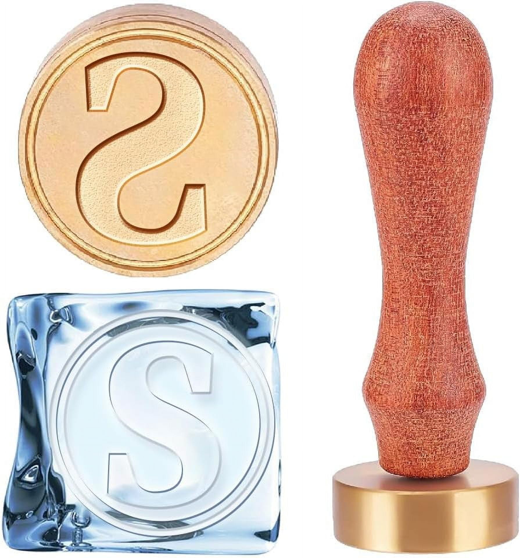 DIY Letter S Ice Stamp Ice Cube Stamp Cocktail Ice Stamp Ice Drinking ...