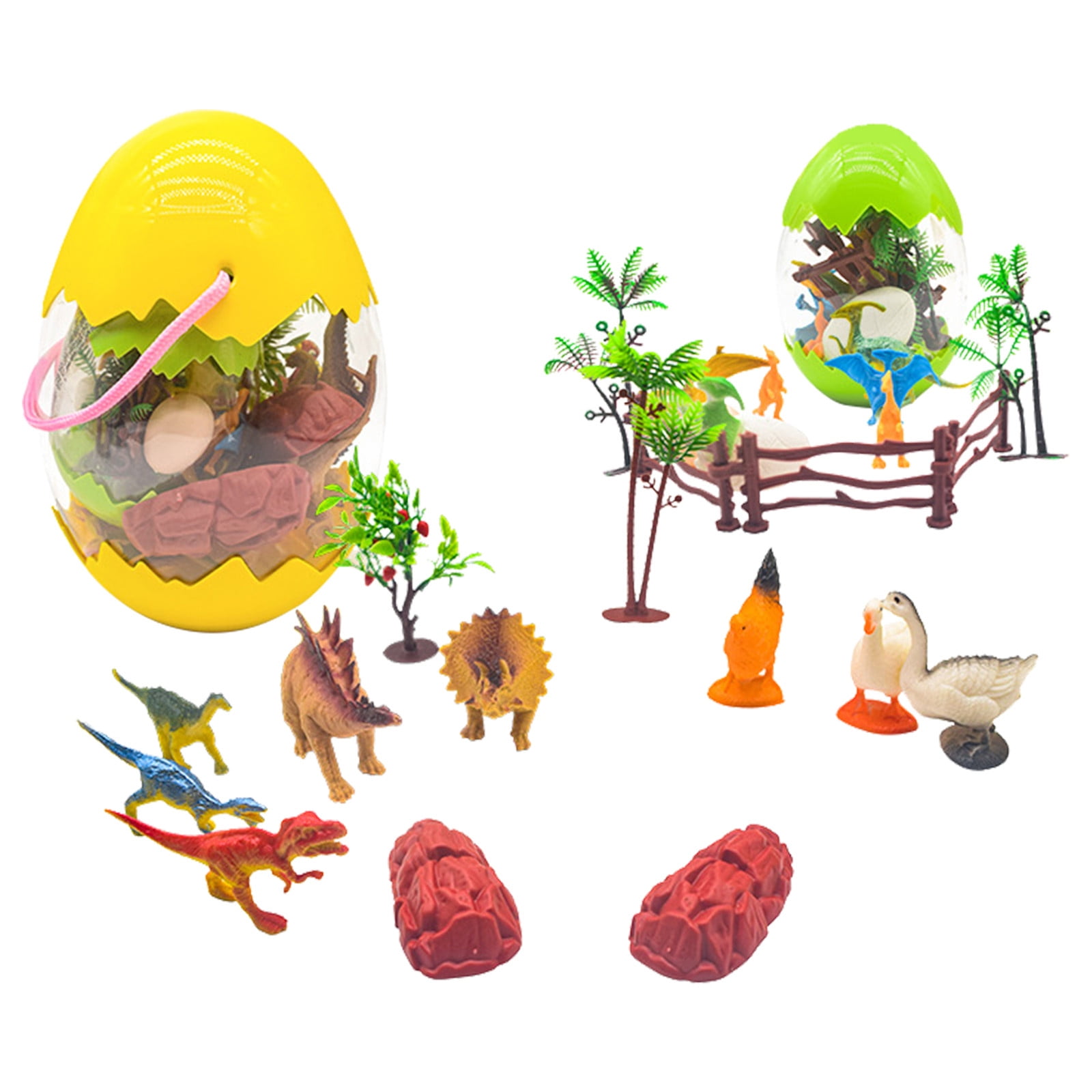 DIY Lightup Dinosaur Eggs Kit Create Your Magical Dinosaur Garden In A ...