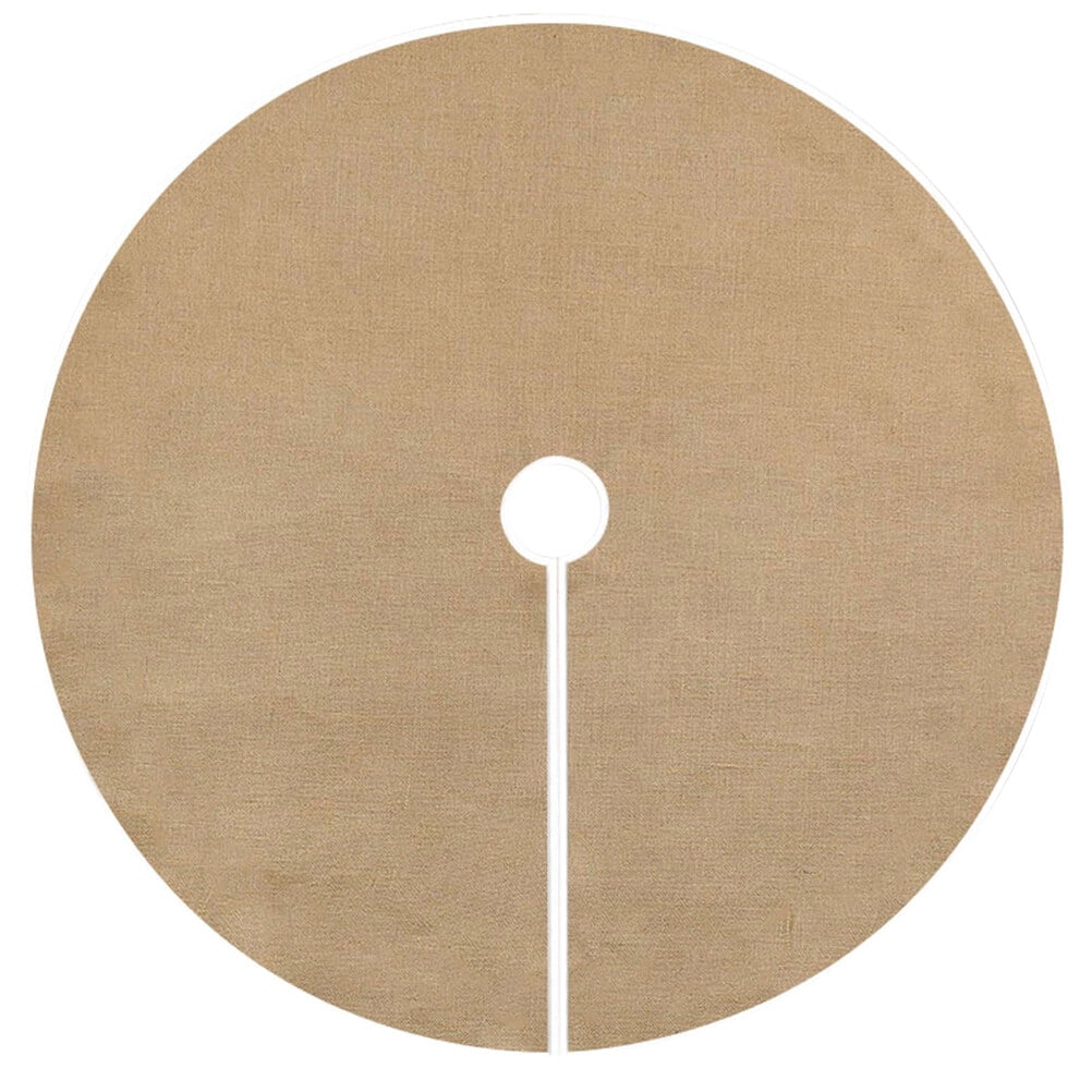 Renaclipy Comfortable Khaki Christmas Tree Skirt - Festive Holiday ...