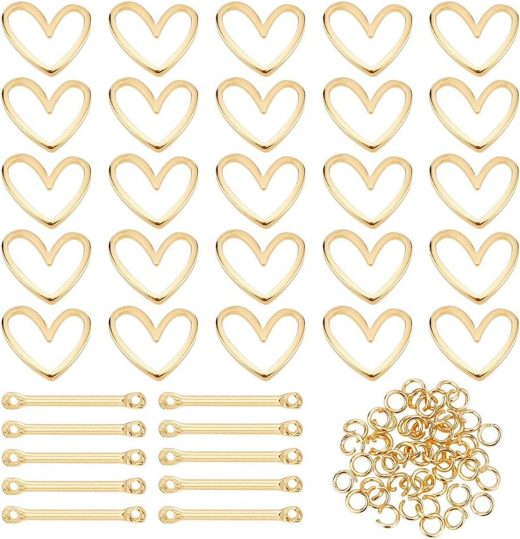 DIY Link Jewelry Making Finding Kit Including Brass Links Connectors ...