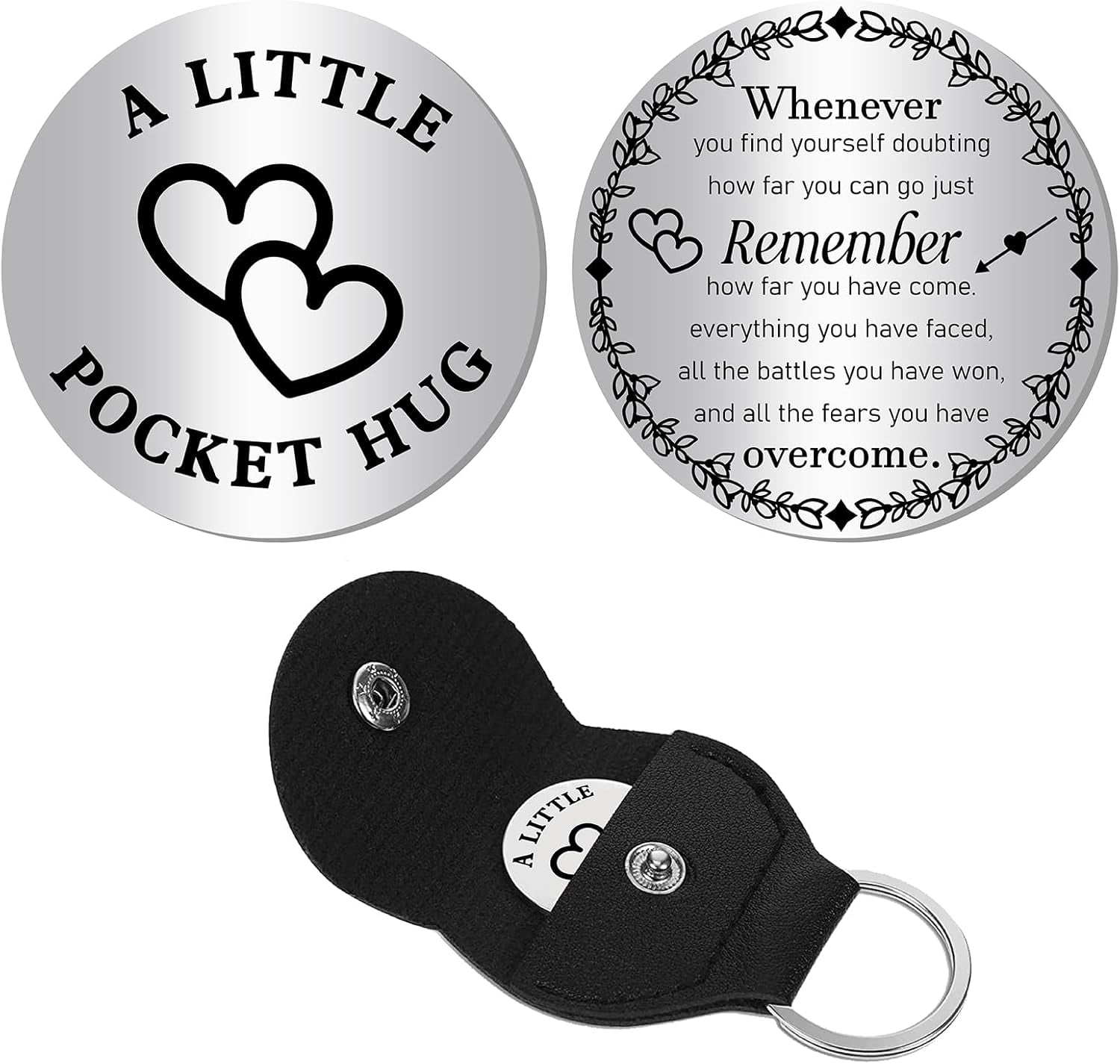 DIY Little Heart Pocket Hug Token Long Distance Relationship Keepsake ...