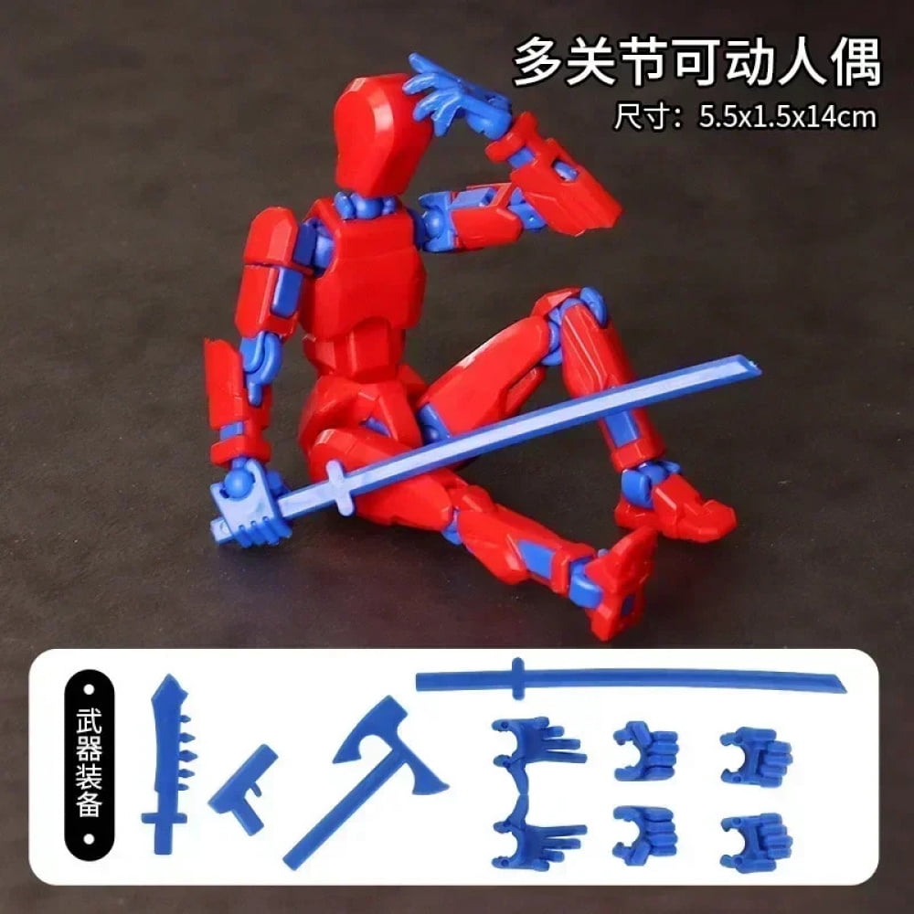 DIY Luminous T13 Multi-Jointed Movable Shapeshift Robot 3D Printed ...