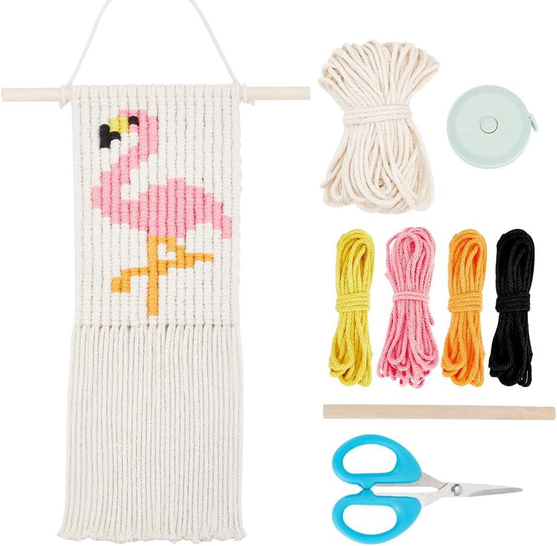 DIY Macrame Wall Hanging Tapestry Macrame Wall Hanging Kit with ...