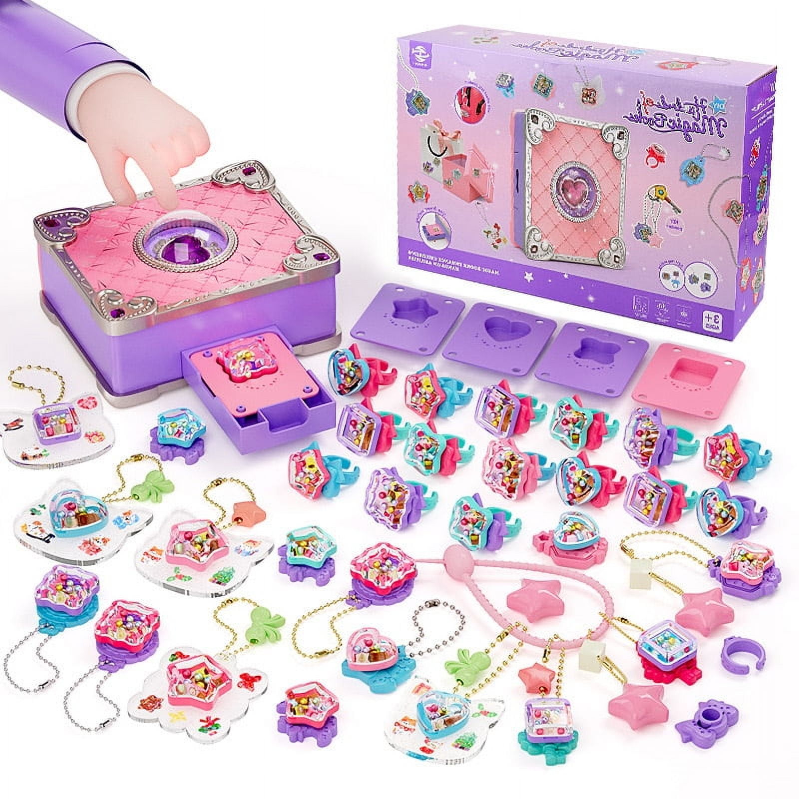 DIY Magic Jewellery Maker, DIY Magic Book Set, Kids' Jewelry Making Kit ...