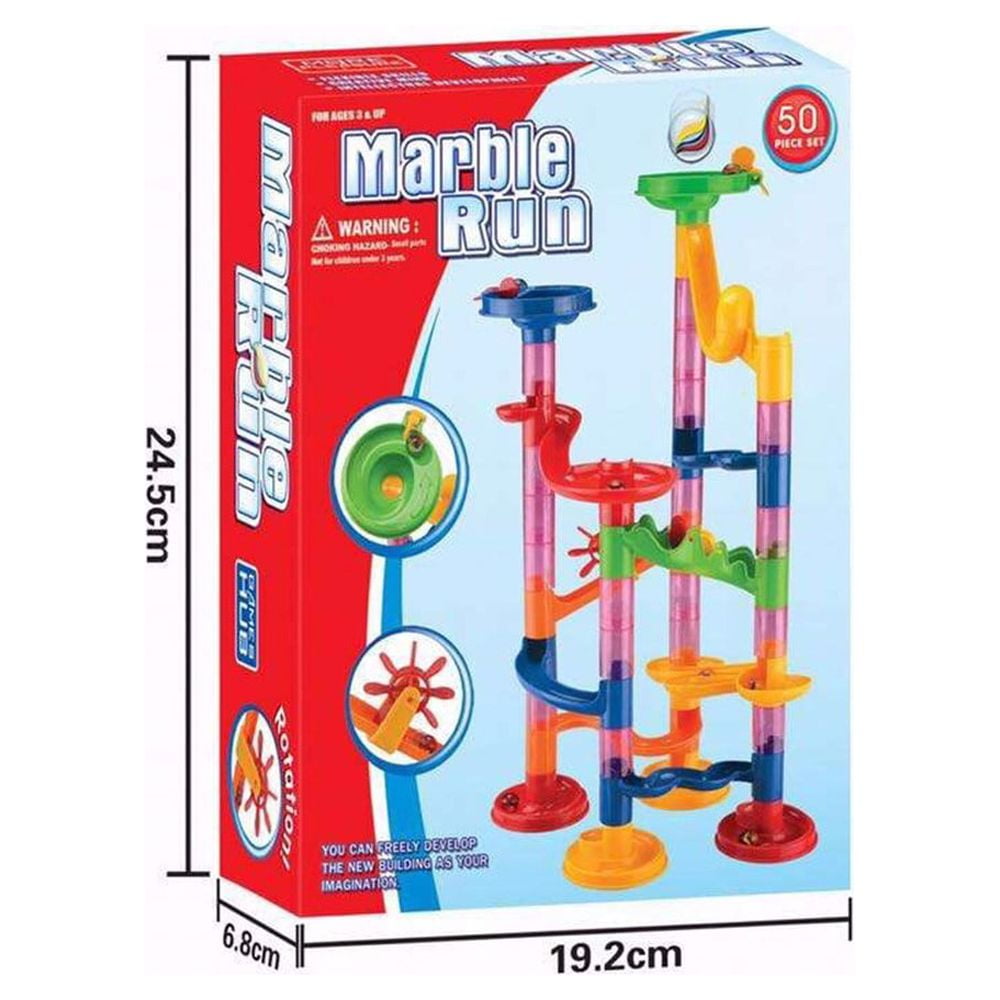 "DIY Maze Toy - Educational Hanmun Puzzle for Kids - 50 Race Pieces ...